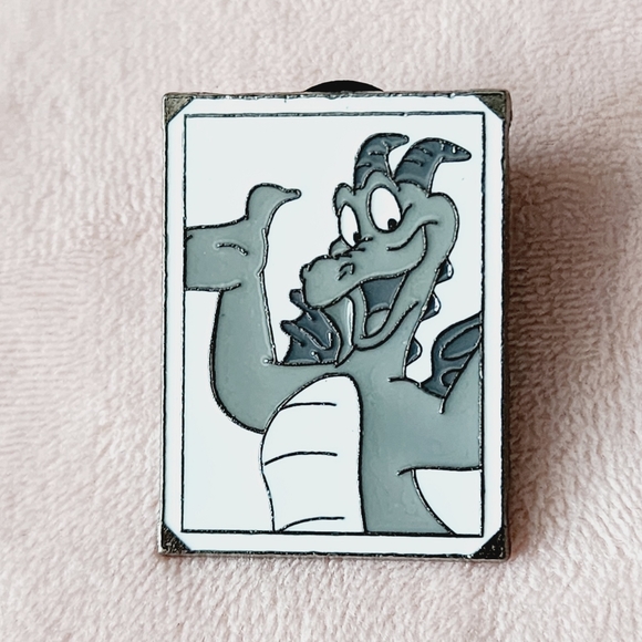 Disney | Jewelry | Uncommon Figment Black And White Snapshots Disney ...